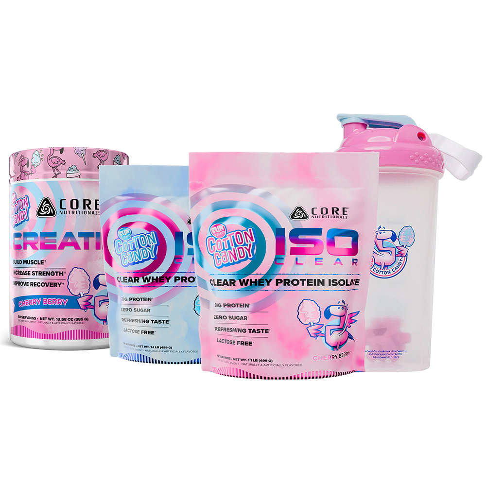 BUY 2 ISO CLEAR BAGS GET A SHAKER AND CREATINE FOR FREE– Core Nutritionals