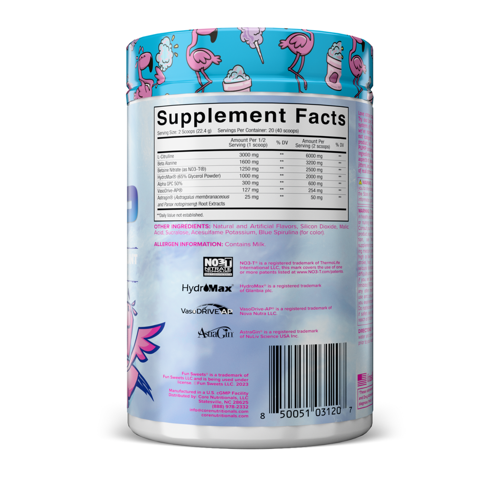 Fun Sweets® Pump – Core Nutritionals