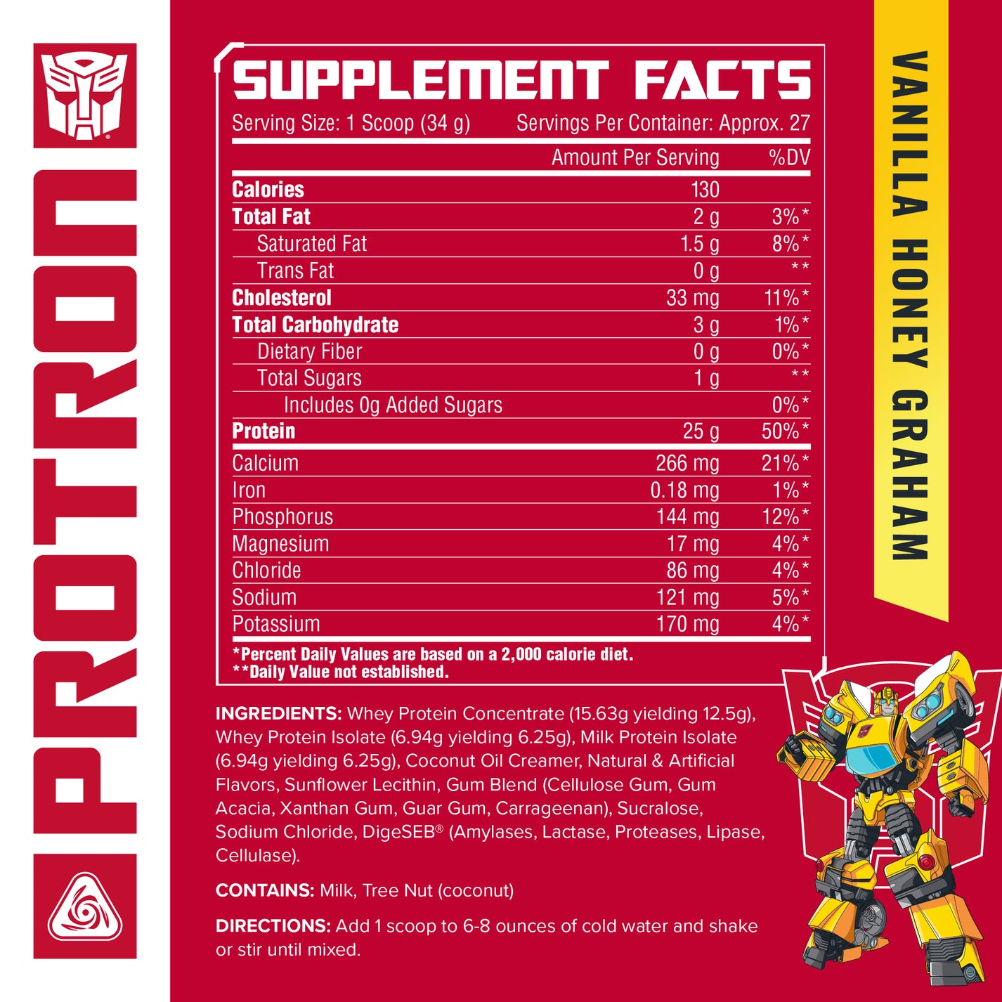 Transformers® Optimus Prime Protron – Core Nutritionals