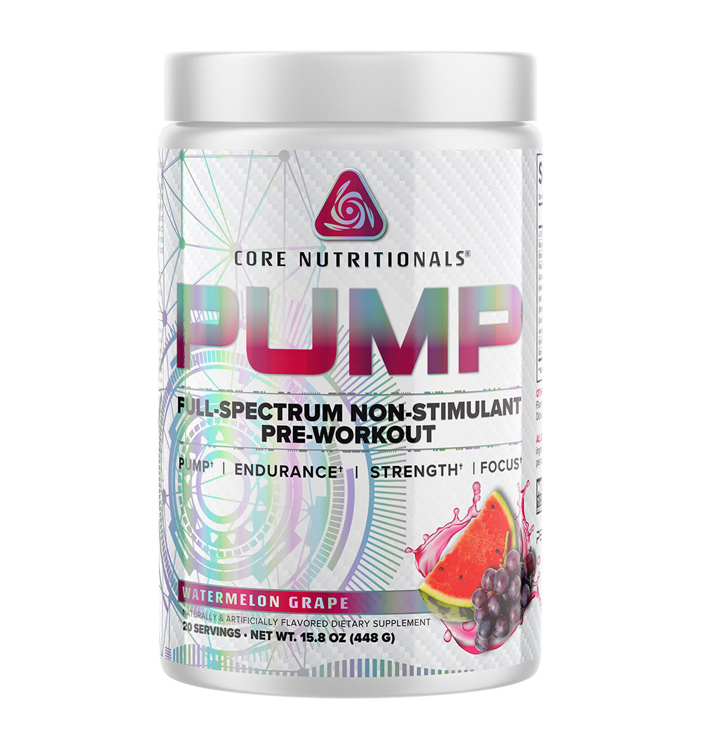 PUMP - Non-Stim Pre-Workout– Core Nutritionals